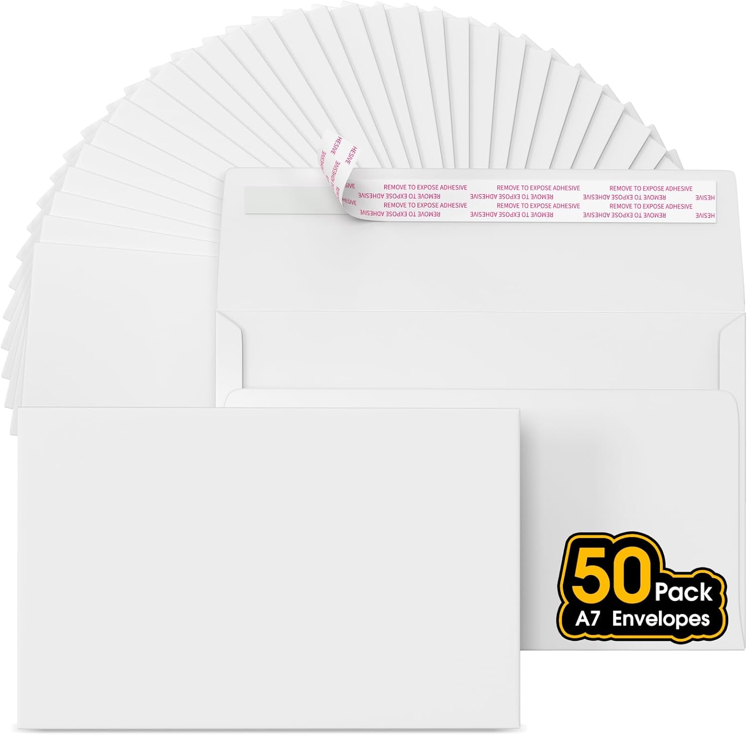 Amazon.com : CREGEAR 5x7 Envelopes for Invitations, A7 Printable Self ...
