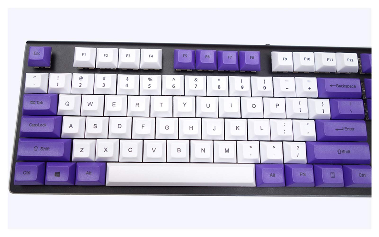 Buy Keycaps 108-keycaps PBT Dye-sublimation Novelty Keycaps Top Print ...