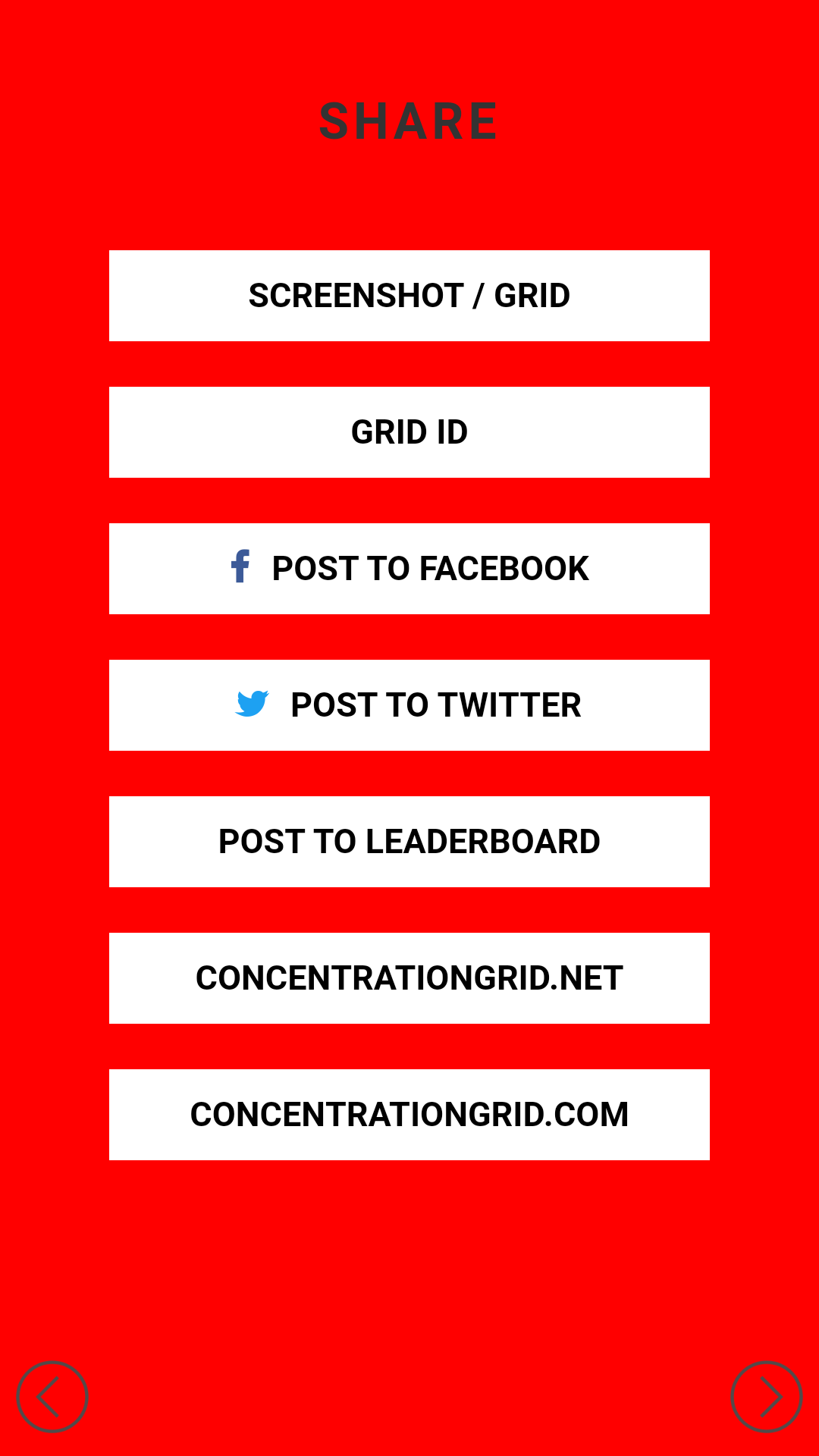 Concentration Grid - mental focus grids:Amazon.com:Appstore for Android