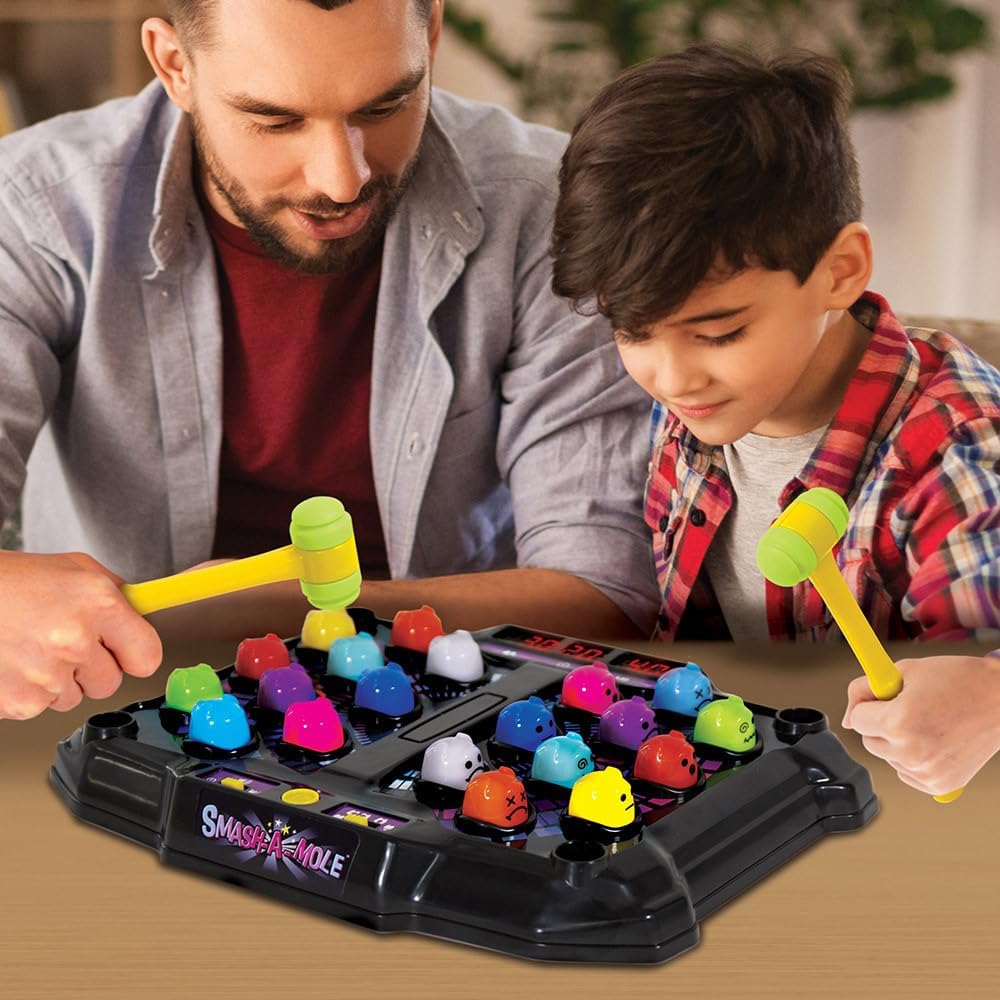 Electronic Arcade Smash-A-Mole : Amazon.co.uk: Toys & Games