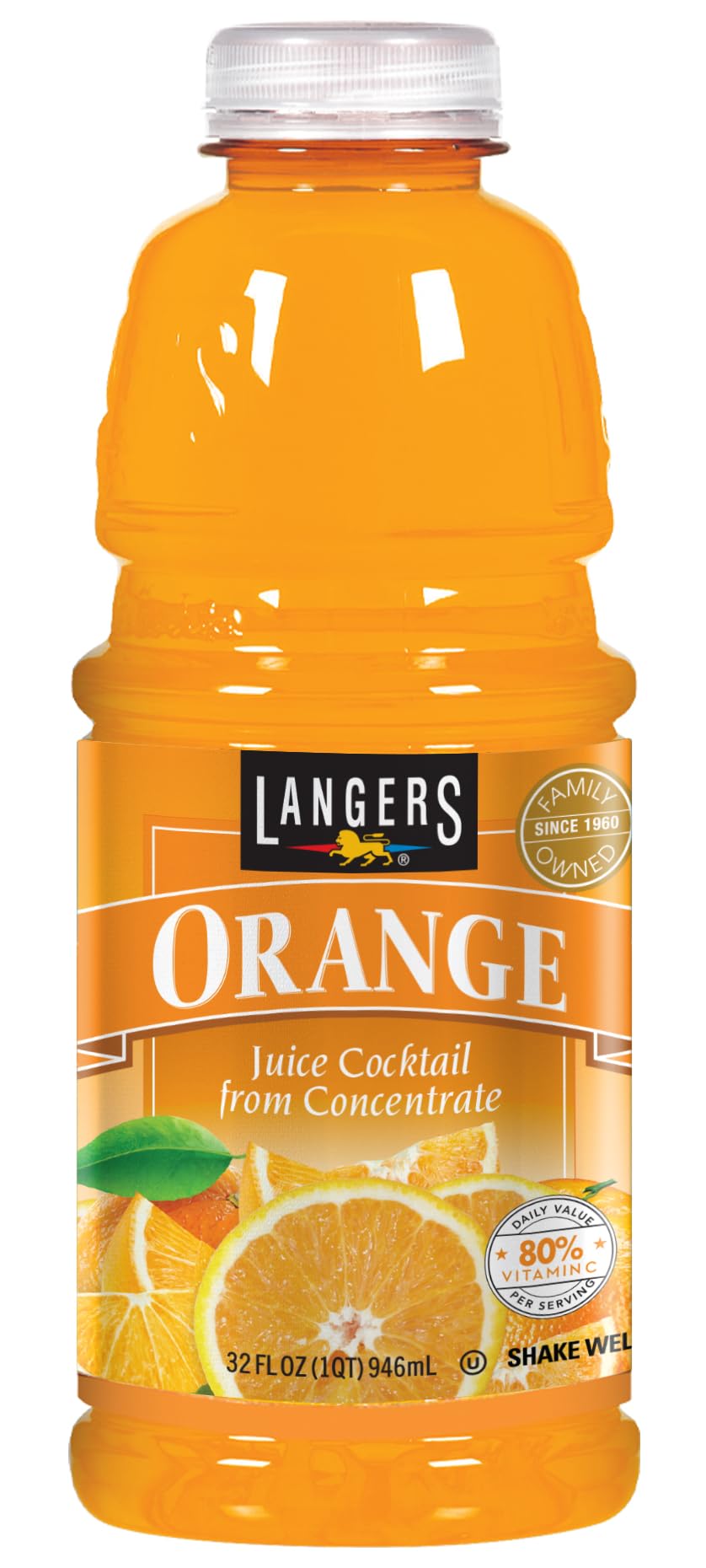 Amazon.com : Langers Orange Cocktail, 32oz (Pack of 12) : Grocery ...