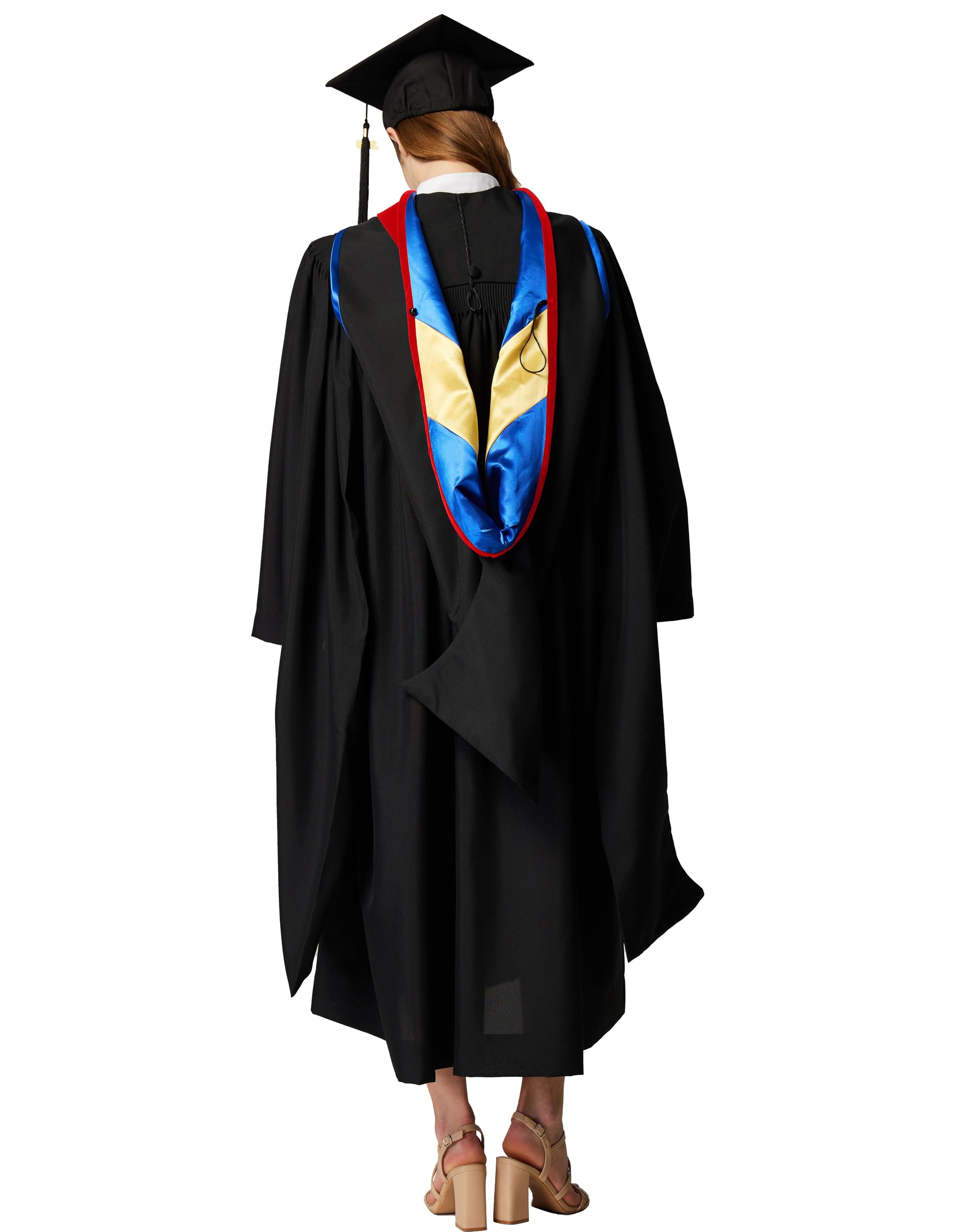 Snapklik.com : MyGradDay Master Graduation Gown Cap And Hood Master Regalia
