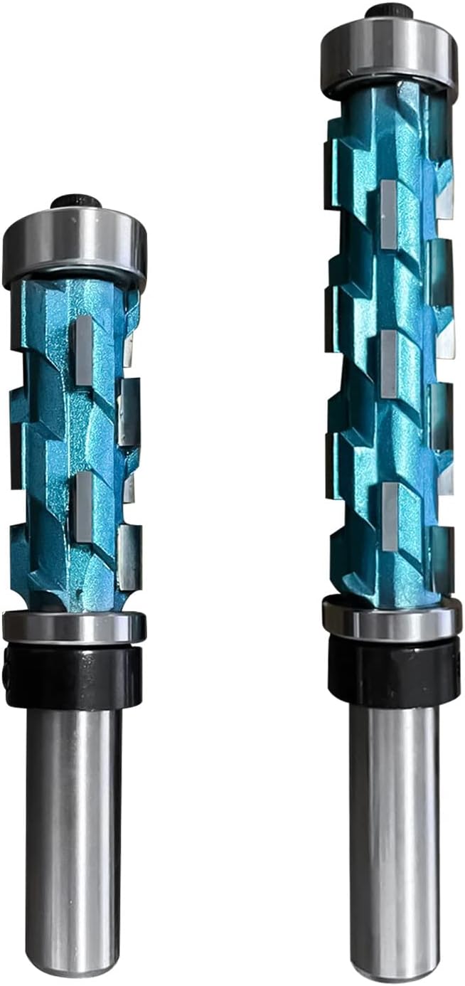 Flush Trim Router Bit Set, 2 Pcs 1/2" Shank Bearing Flush Trim Bit 3-7/ ...
