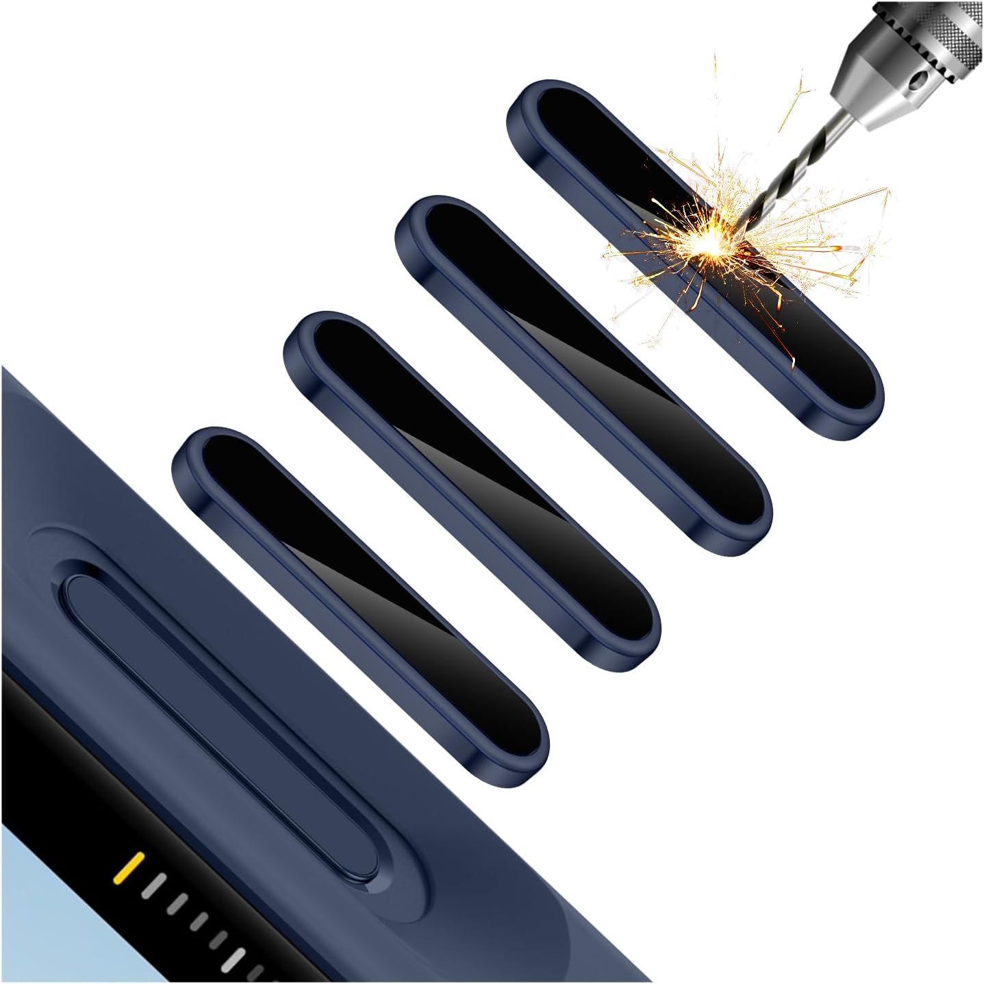 Amazon.com: Lkurui 4 Pack Camera Control Button Protector for iPhone 17 ...