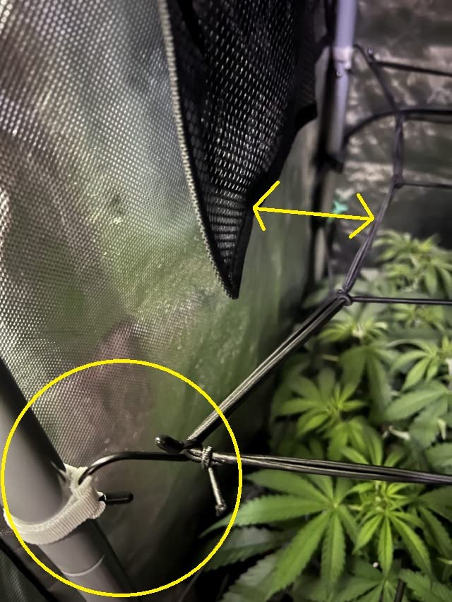 $3/mo - Finance AC Infinity Grow Tent Trellis Netting 4x4', Heavy-Duty ...