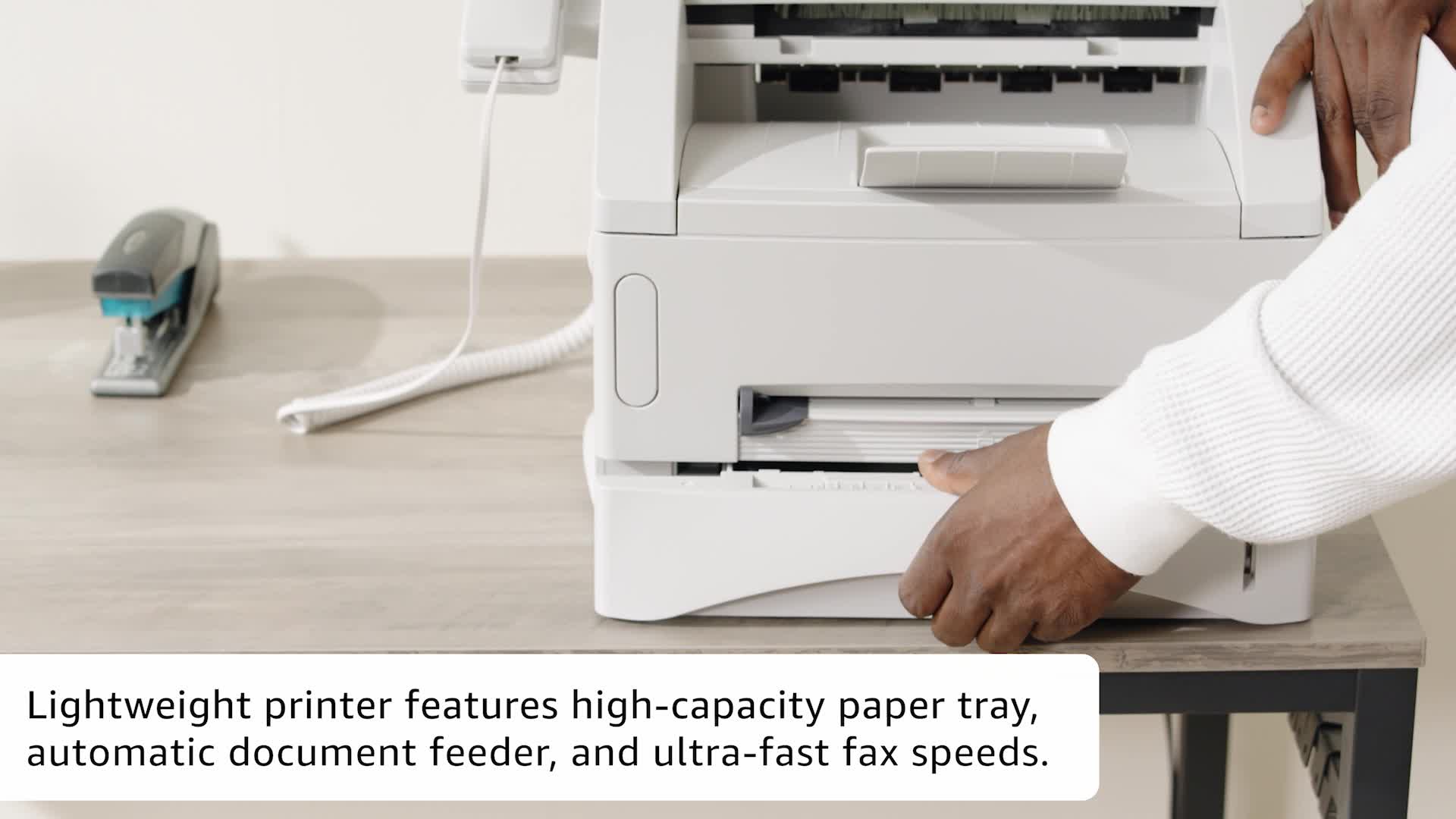 Watch Brother FAX4100E IntelliFax Plain Paper Laser Fax/Copier on ...