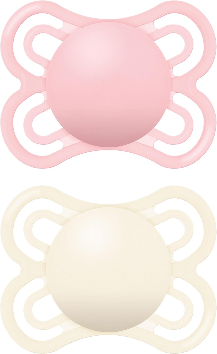 MAM Perfect Soothers 2-6 Months (Pack of 2), Thinner and Softer Baby ...