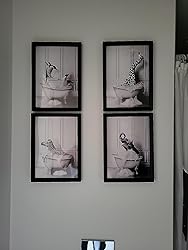 Amazon.de: JingHengone Tier Schwarz Weiß Wand Kunst Drucke Elefant Zebra Pinguine Giraffe ...