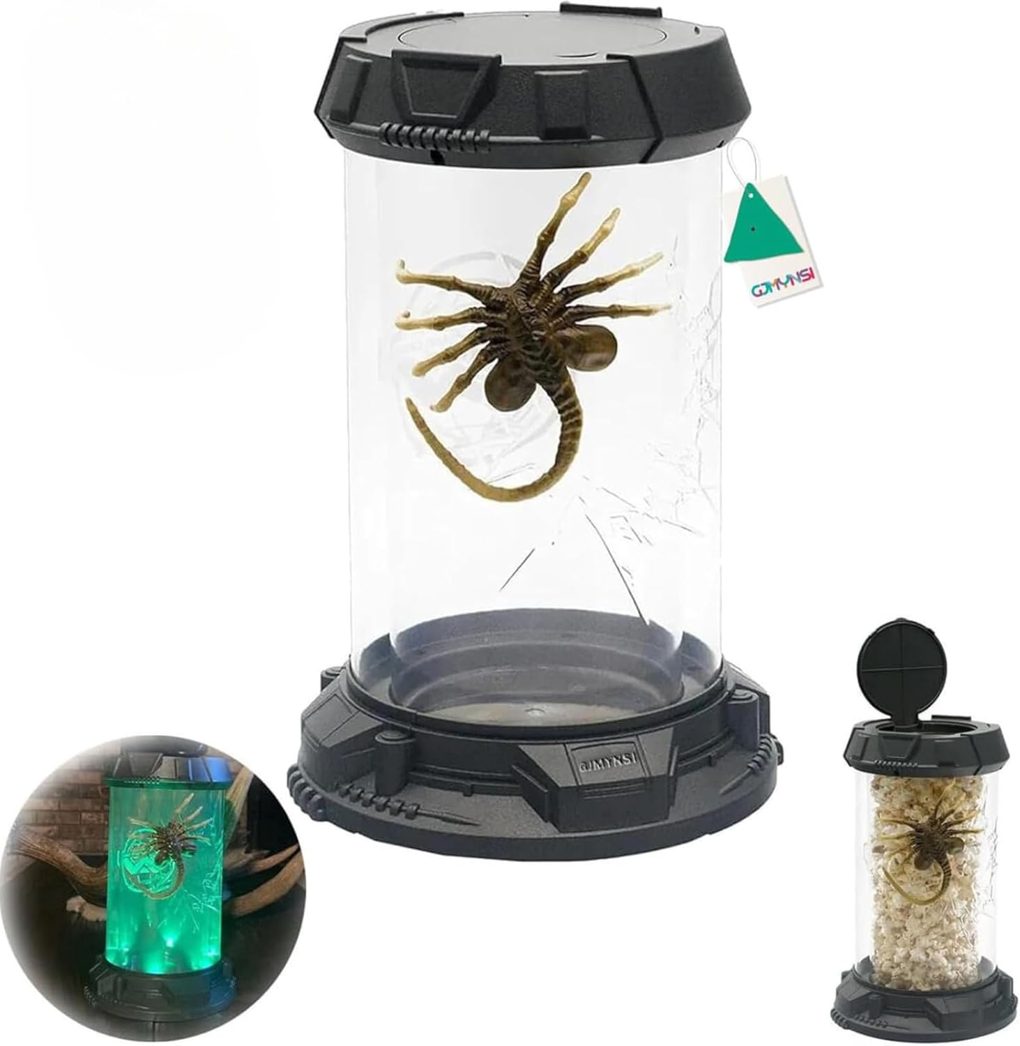 Amazon.com: 2024 Facehugger Popcorn Bucket with LED Stasis Chamber ...