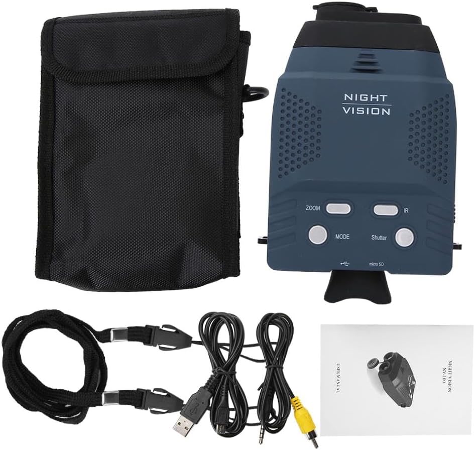 Amazon.com: [NV100 Night Vision] Digital Monocular with Video Recording ...