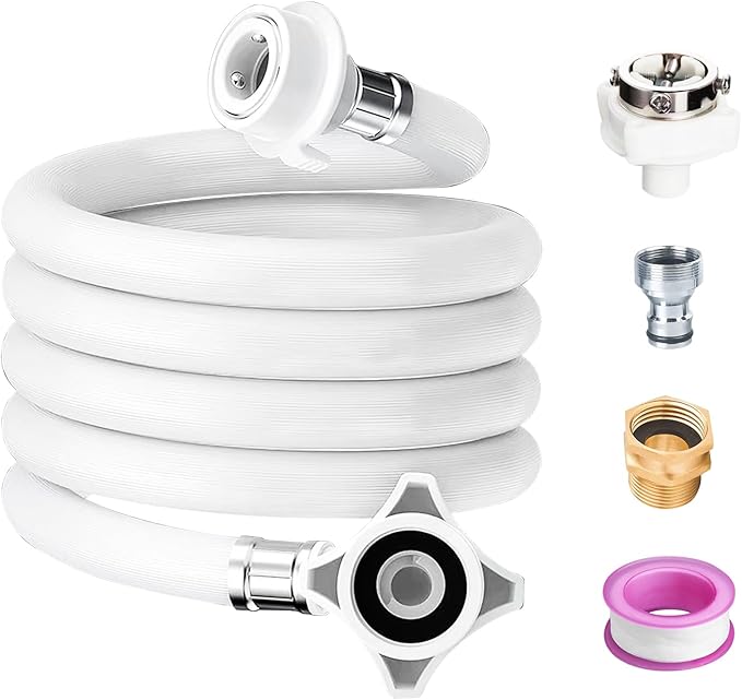 6 Ft Portable washing machine hoses, washer hoses,Used for quick ...