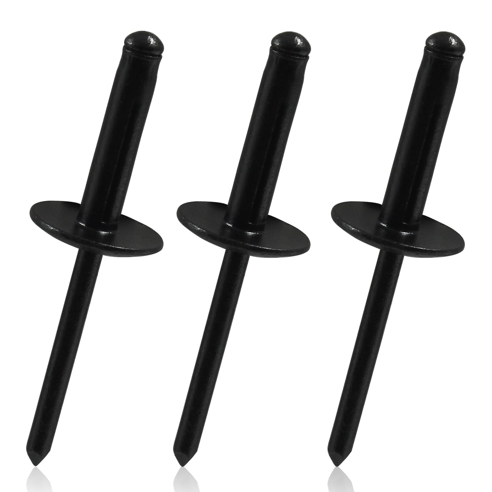 Amazon.com: Zorveiio 100Pcs Black Aluminum Tri-Fold Exploding Pop ...