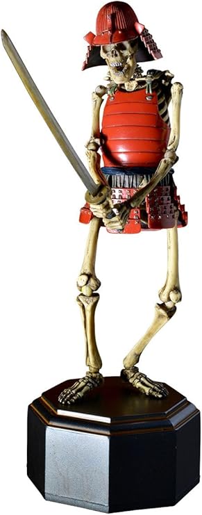 Amazon.com: Kaiyodo Takeyashiki Jizai Okimono KT-010 Samurai Skeleton ...