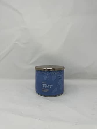 Amazon.com: Fresh Fall Morning 3 Wick Candle 14.5 oz / 411 g : Home ...