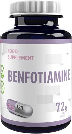 Benfotiamin 250mg 120 Vegan Kapsül, 3. Taraf Laboratuvarı Test Edildi ...