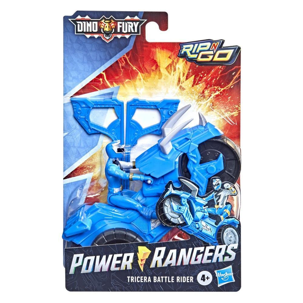 Power Rangers Tricera Dino Fury Vehicle : Amazon.co.uk: Toys & Games
