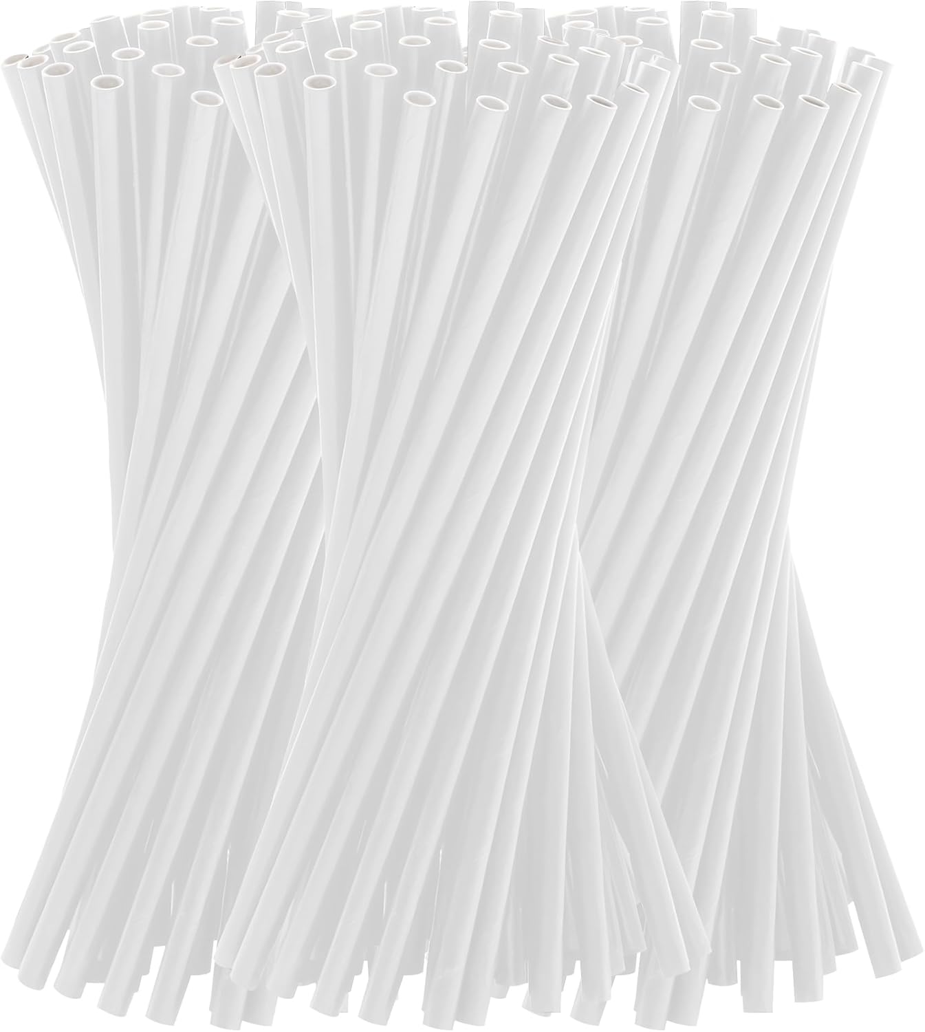 WedDecor Paper Drinking Straws – 100% Compostable & Food-Safe – Durable ...