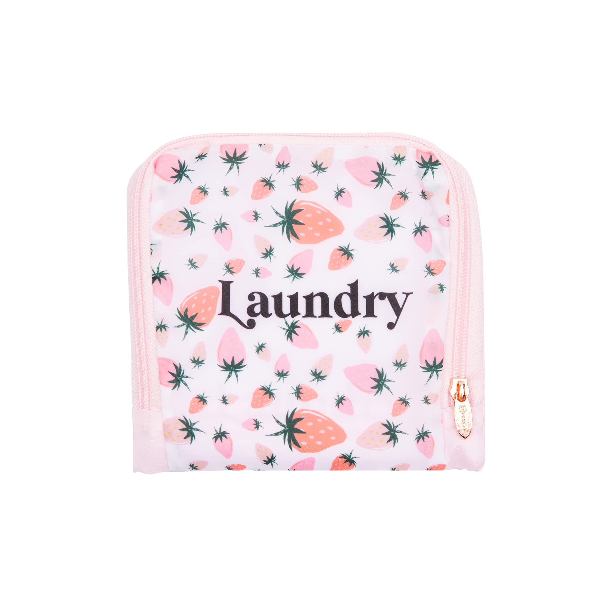 Amazon.com: MIAMICA Foldable Travel Laundry Bag, 21” x 22”, Pink Berry ...