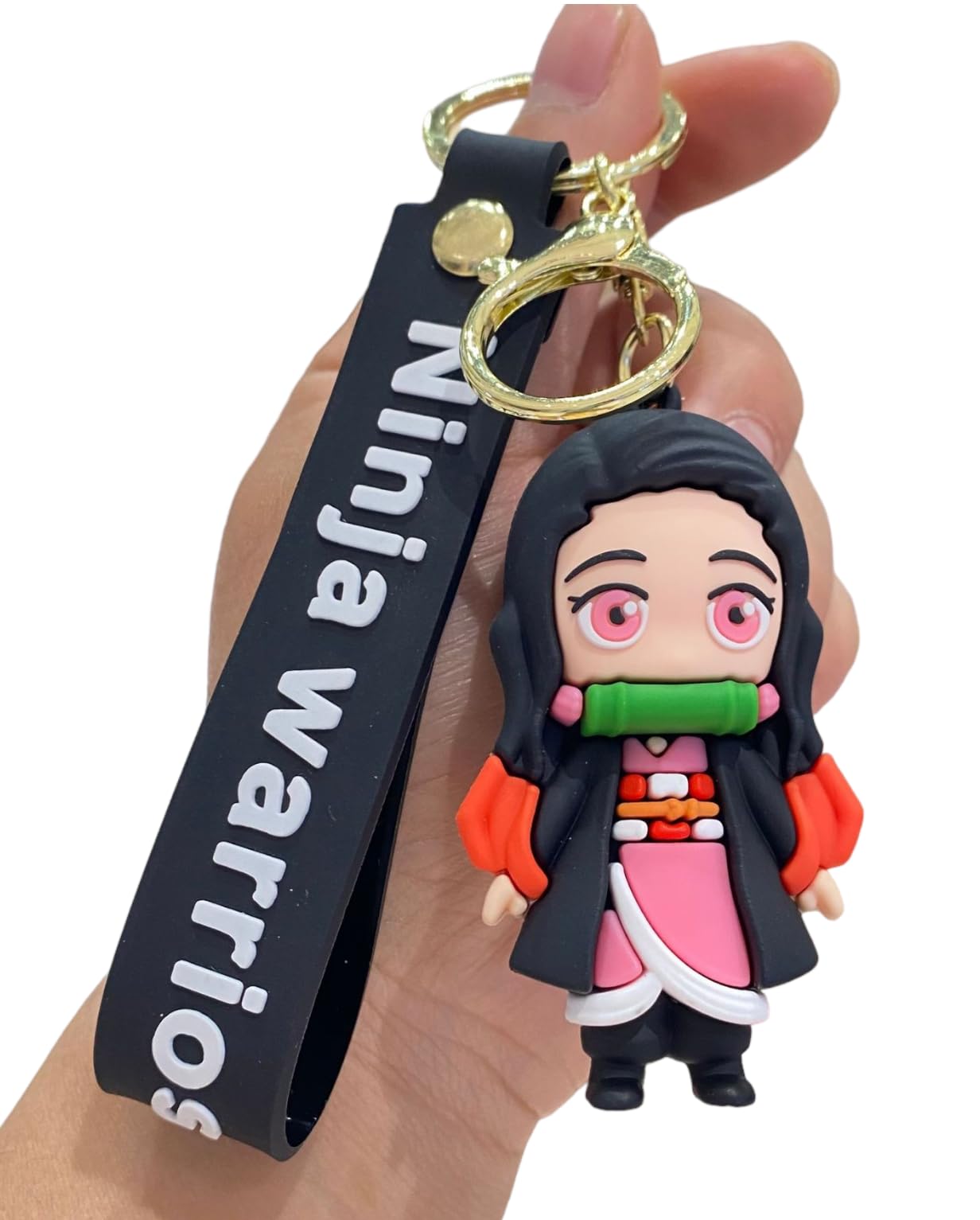 Funfob Nezuko Keychain Demon Slayer For Anime Fans Car & Bike Key ...