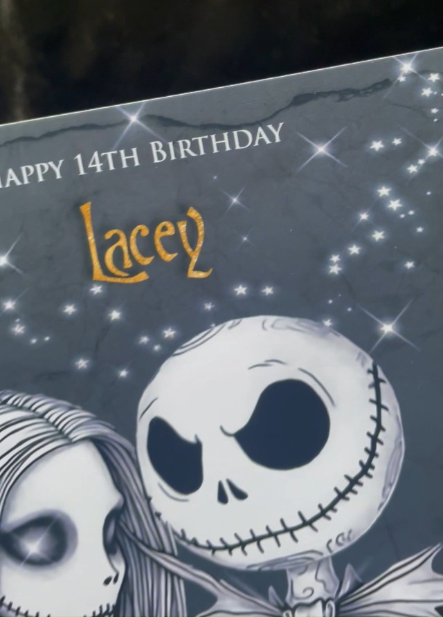 Happy Birthday Nightmare Before Christmas