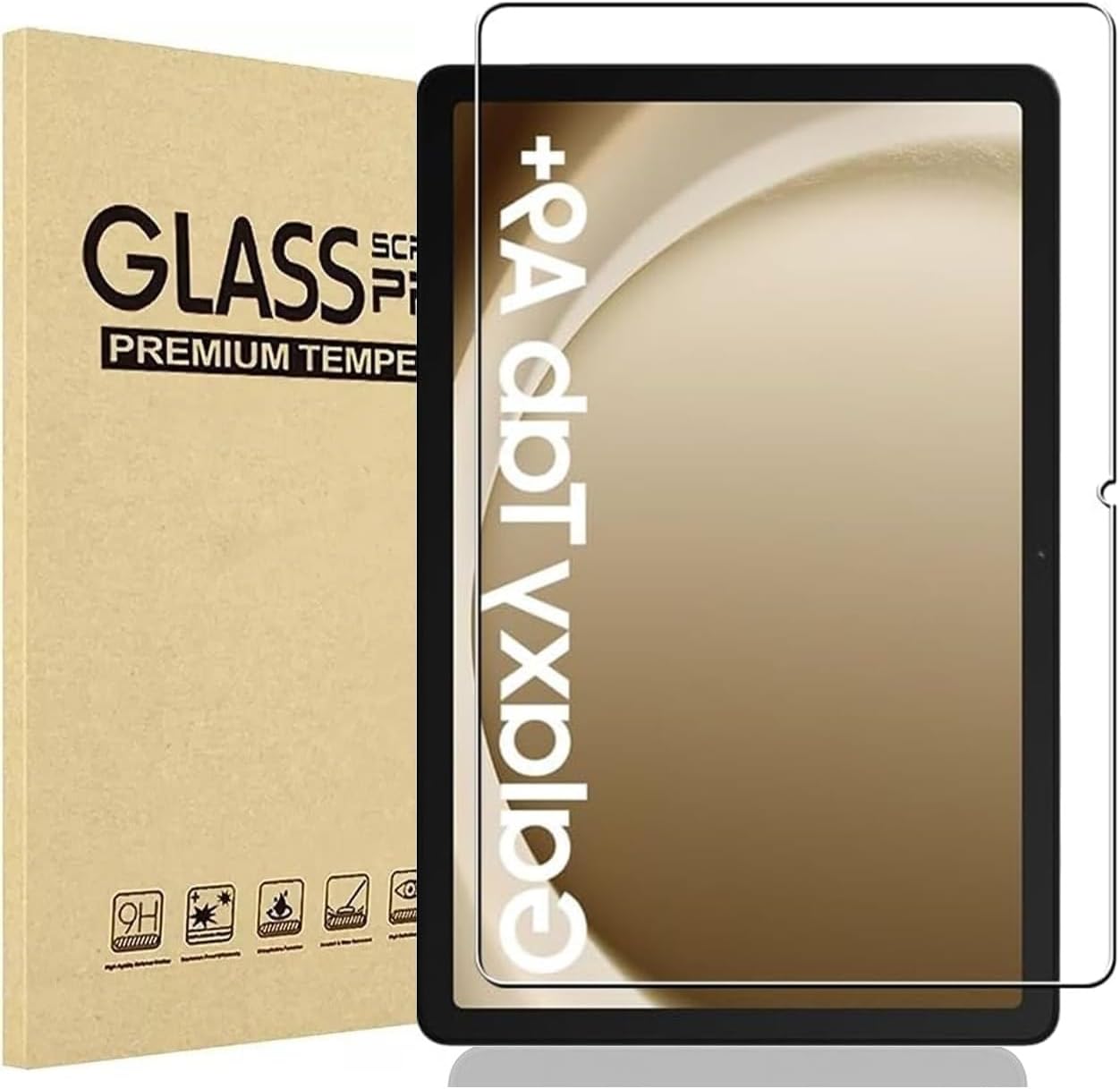 YAPANIZCEL Mica Cristal templado para Samsung Galaxy Tab A9+ Plus 11 ...