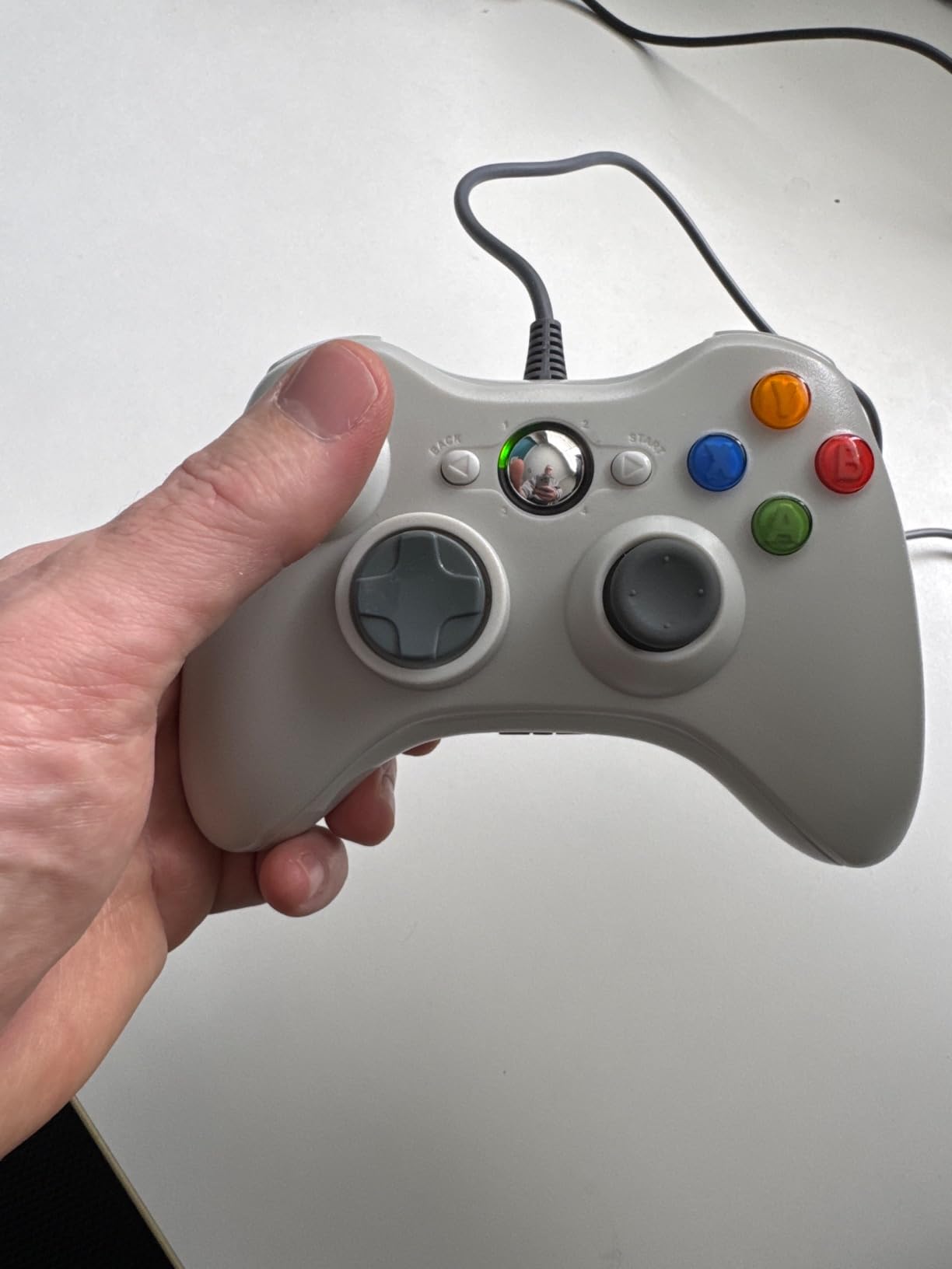 YAEYE Wired Gaming Controller for Xbox 360, Game Controller for 360 ...