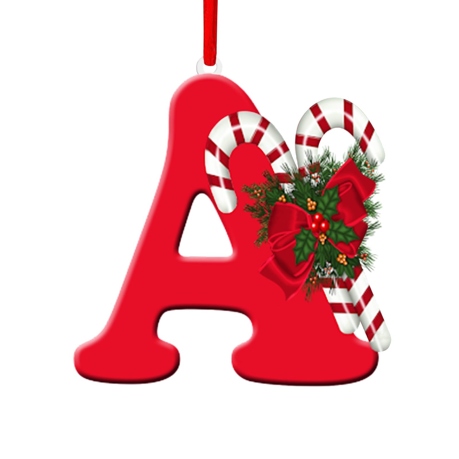 Amazon.com: Generic 26 Letter Christmas Tree Hanging Pendant,Christmas ...