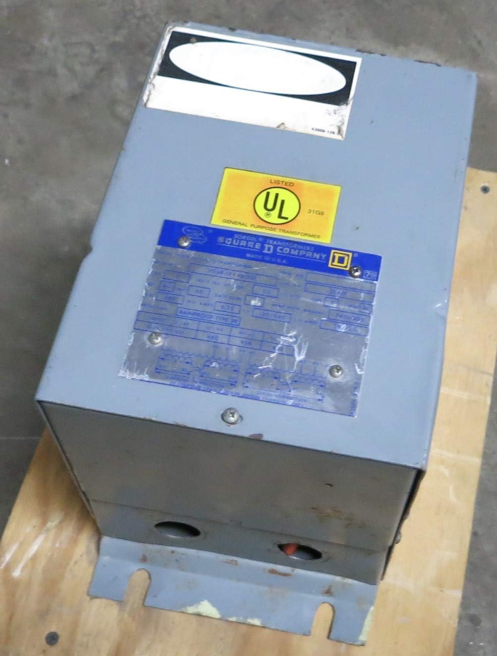 Amazon.com: SCHNEIDER ELECTRIC 3S40F Transformer Dry 1Ph 3Kva 480-Volt ...