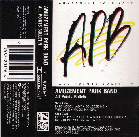 Amuzement Park Band - All Points Bulletin - Amazon.com Music