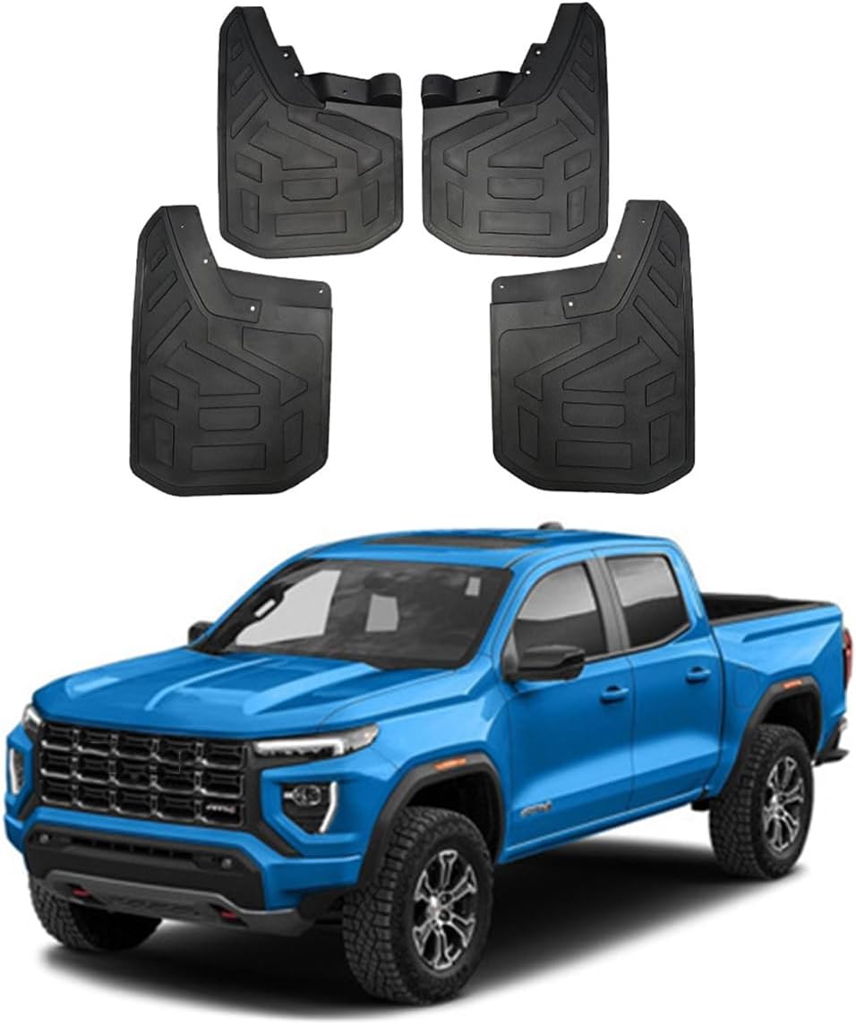 Car Mudguard Mud Flaps for GMC Canyon 2024-2025 Molded Custom Front and ...