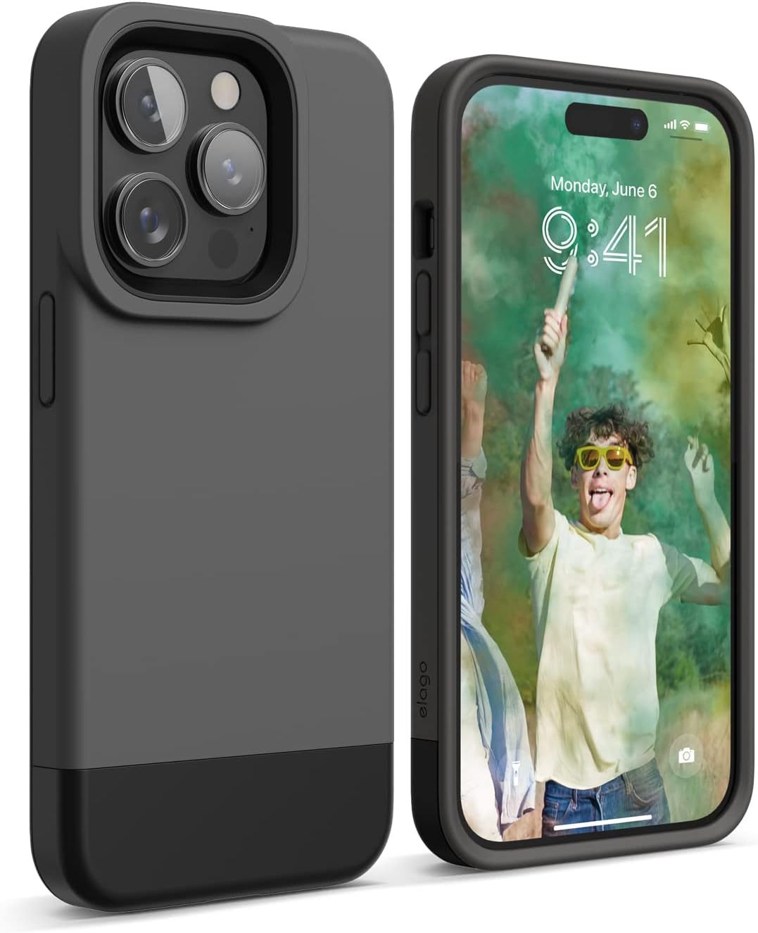 elago Glide Armor Case Designed for iPhone 14 Pro Case, Drop Protection, Shockproof Protective ...