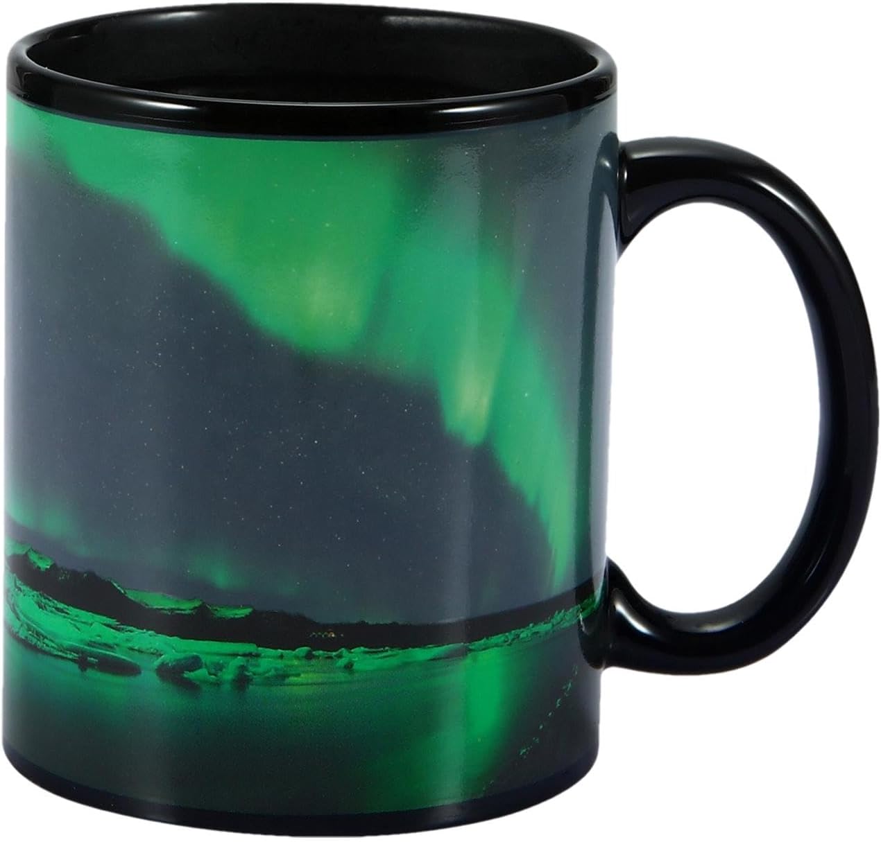 Amazon.com: Generic Color Changing Mug | 350ml Northern Lights Design ...