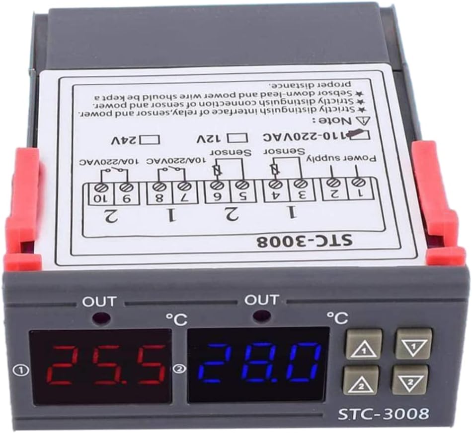 Temperature Controller,Digital Temperature Controller Stc-3008 ...