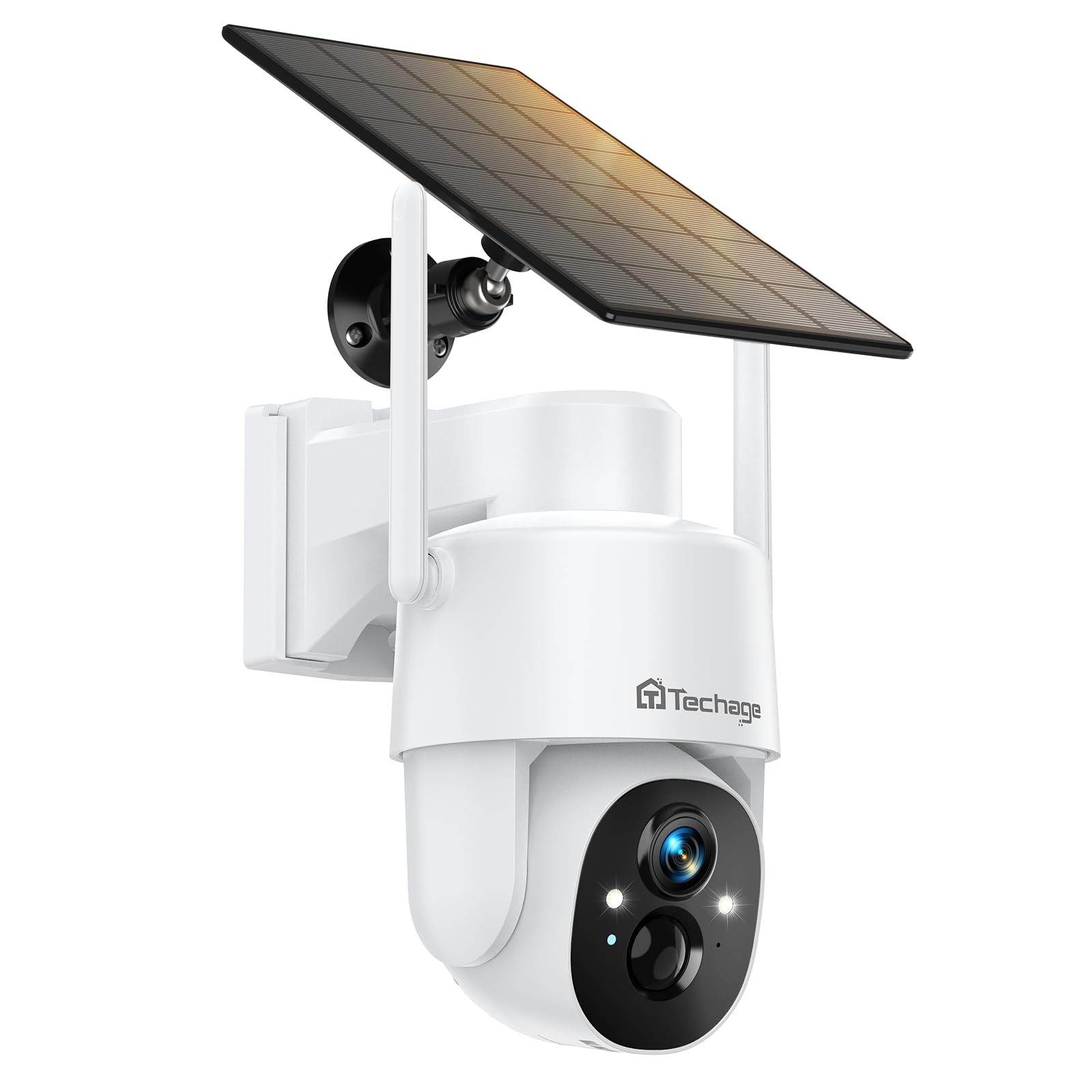 Solar Camera Outdoor Wireless, 2K Security Camera Wireless Outdoor ...