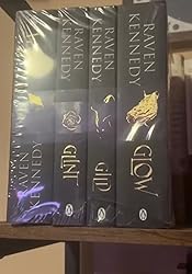 The Plated Prisoner Series 4 Books Collection Set (Gild, Glint, Gleam & Glow): Raven Kennedy ...