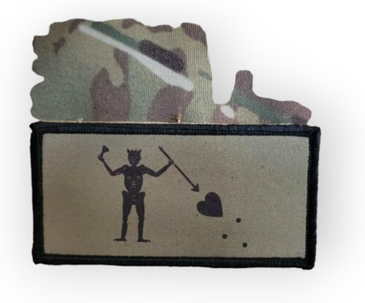 Amazon.com: 2X4 Blackbeard Pirate Subdued Od Green Morale Patch for ...