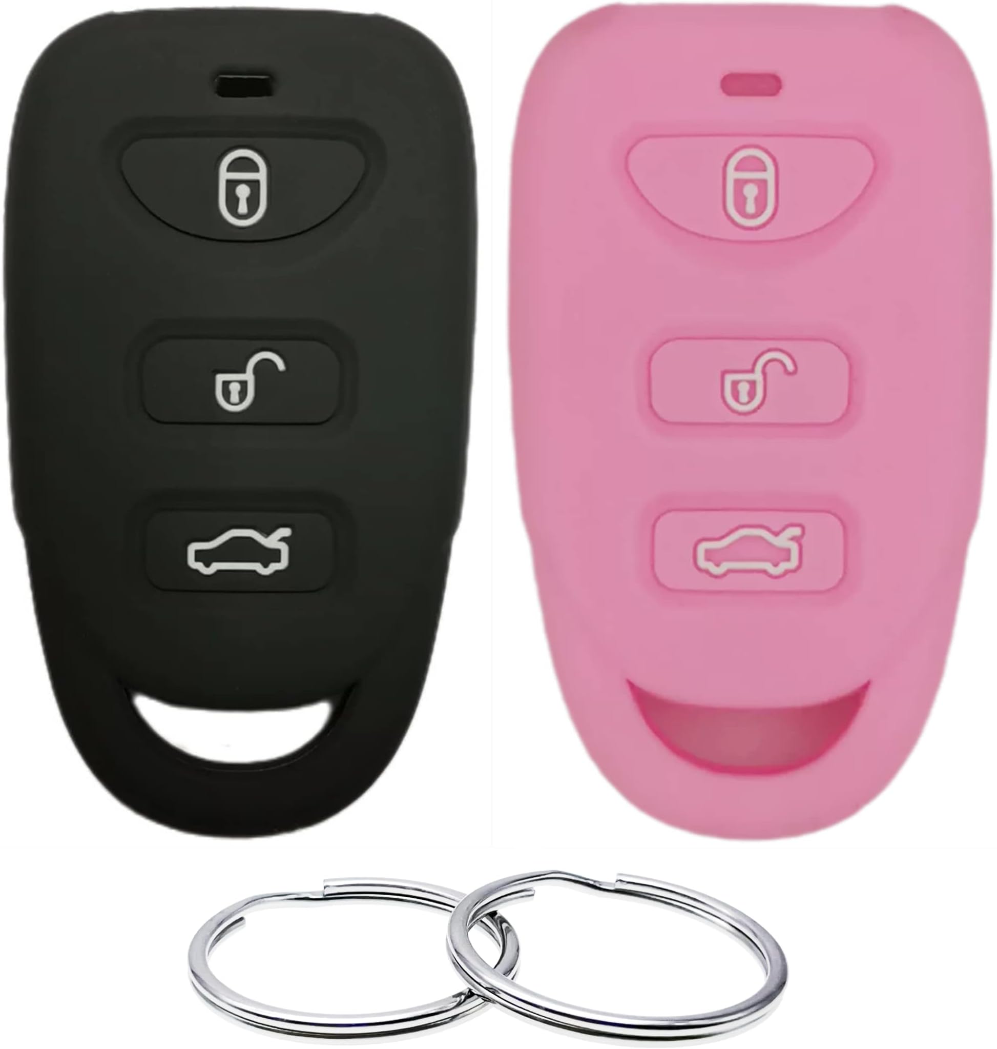 Amazon.com: REPROTECTING Silicone Rubber Key Fob Cover Compatible with ...