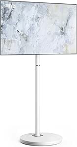 FITUEYES Design Supporto TV da Pavimento per 24" - 48" Televisore Portatile con Ruote Massima 20 ...