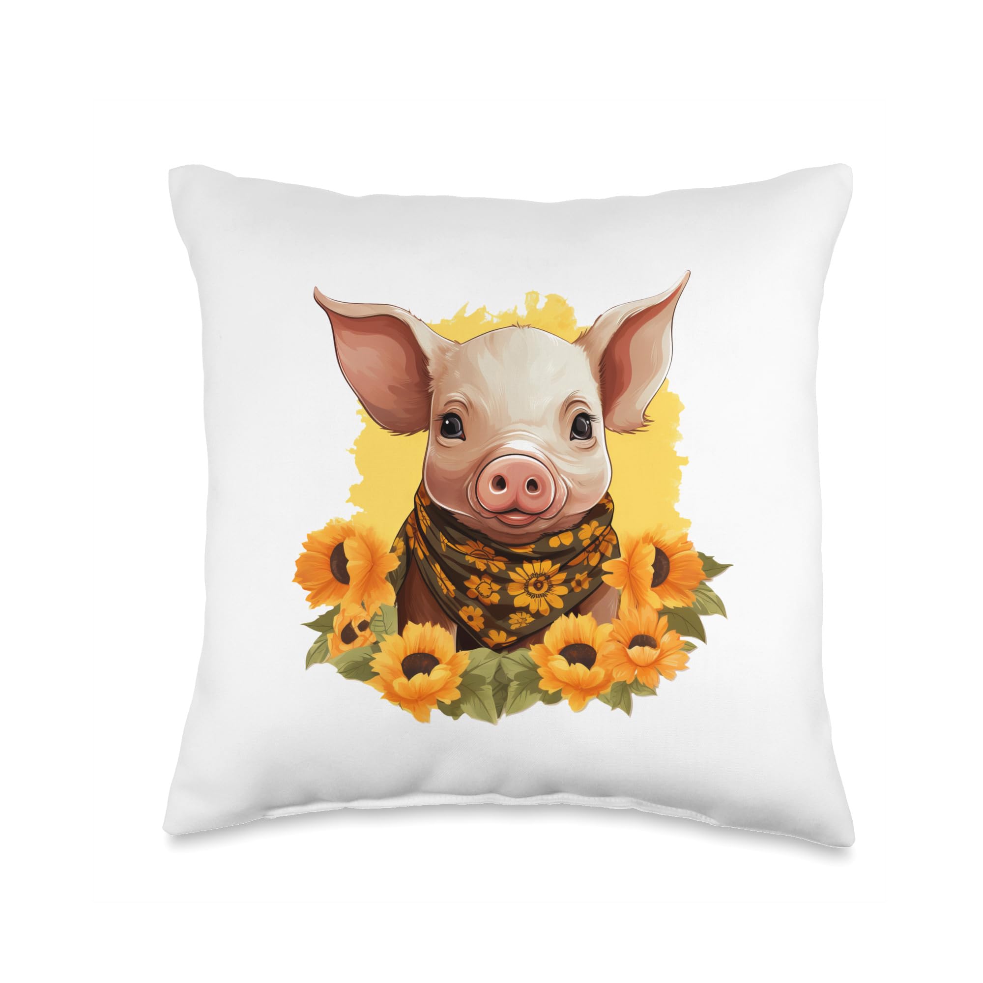 The Cutest Piglet In Spring