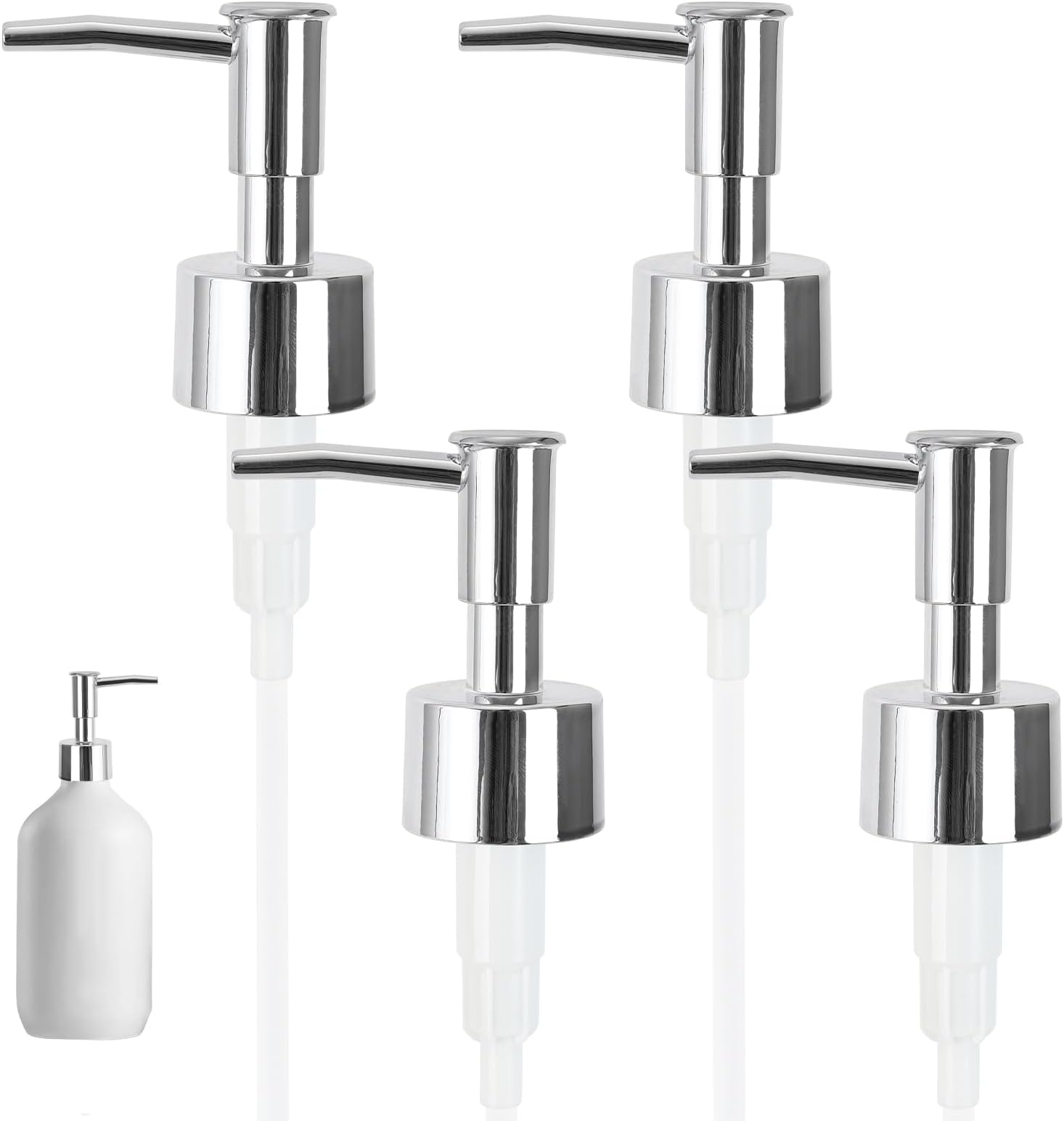 Amazon.com: 4 Pcs Shampoo Lotion Soap Pumps, Kitchen Sink Soap ...