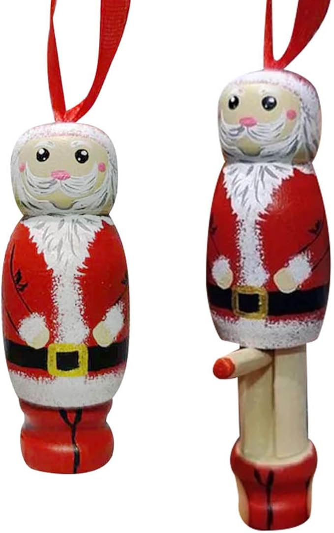 DashCC Rude Christmas Tree Decorations - Funny Santa Claus Ornaments ...