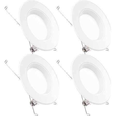 SYLVANIA ULTRA LED RT5/6 Recessed Downlight Kit, 16W, Replaces 100W Incandescent, Plastic Bulbs ...
