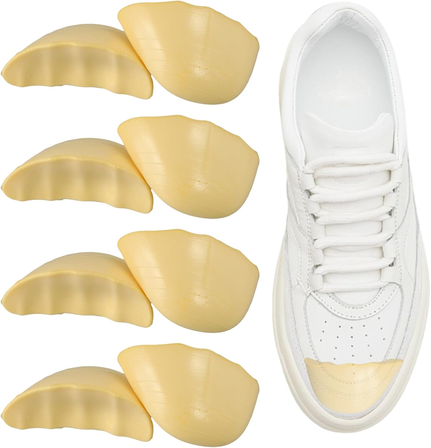 Amazon.com: 4 Pairs Shoe Toe Filler Inserts for Loose Shoes, Memory ...