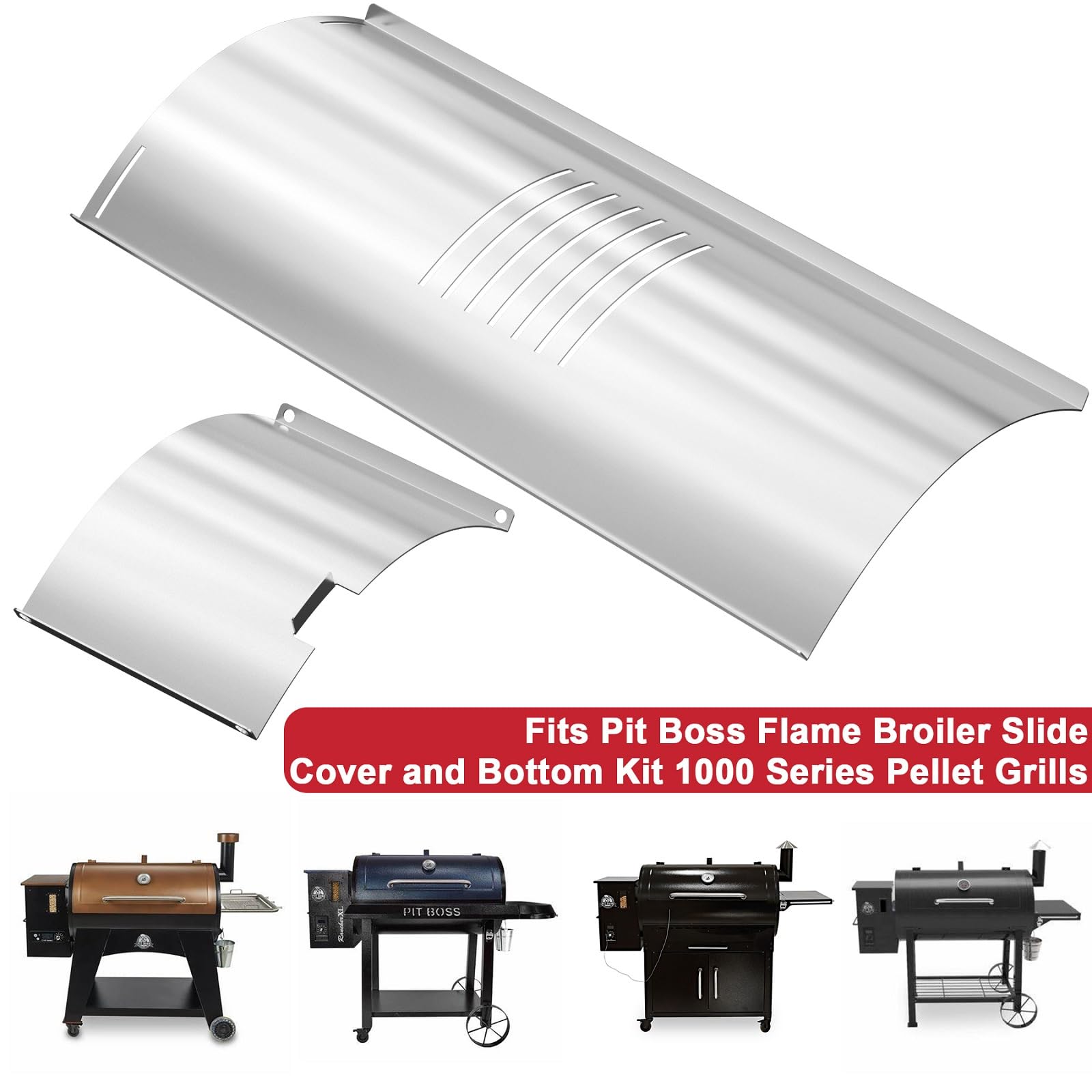 Snapklik.com : Flame Broiler Kit For Pit Boss 1000 Series Pellet Grills ...