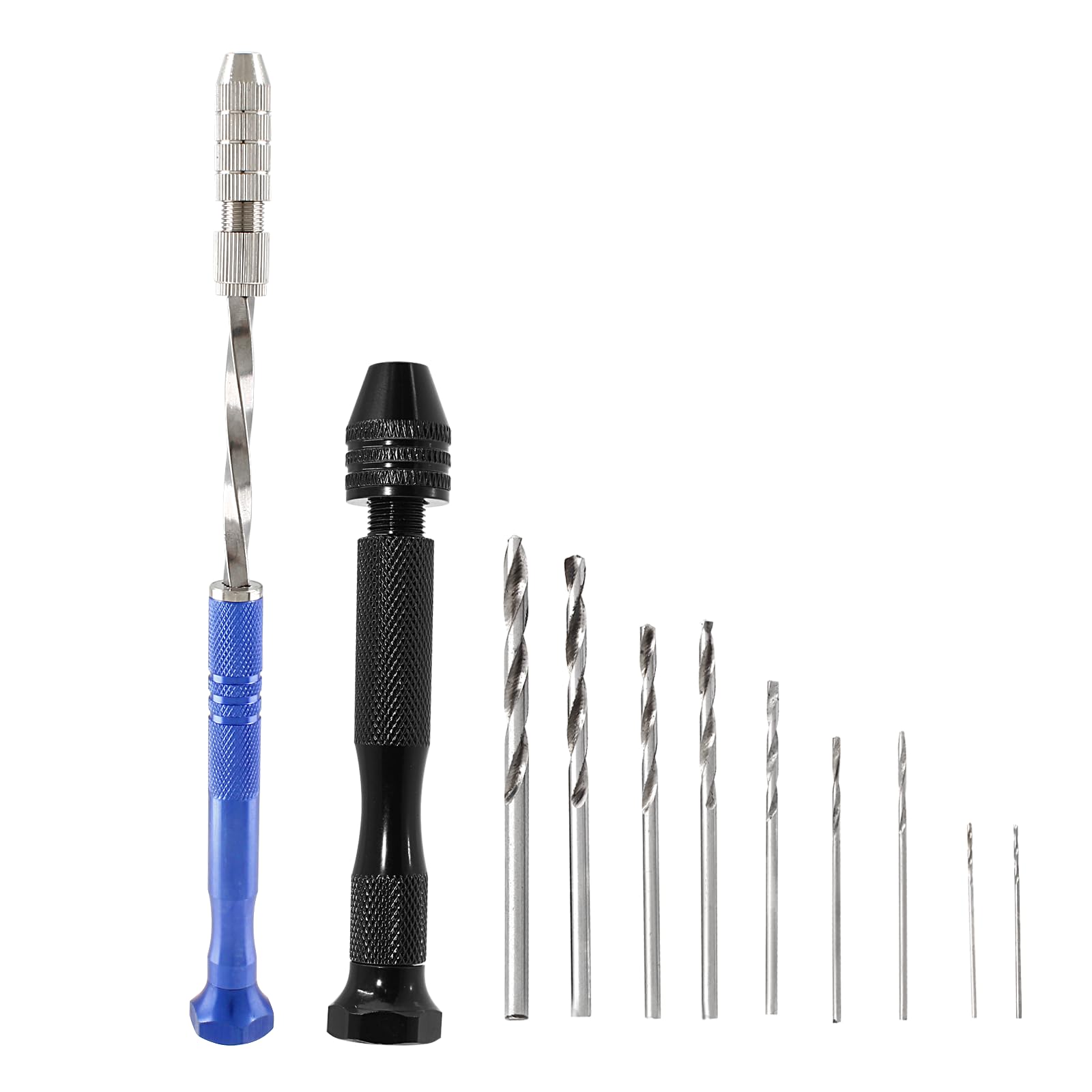 Amazon.com: Biaungdo 27 Pcs Pin Vise Hand Drills Bits Set, Precision ...