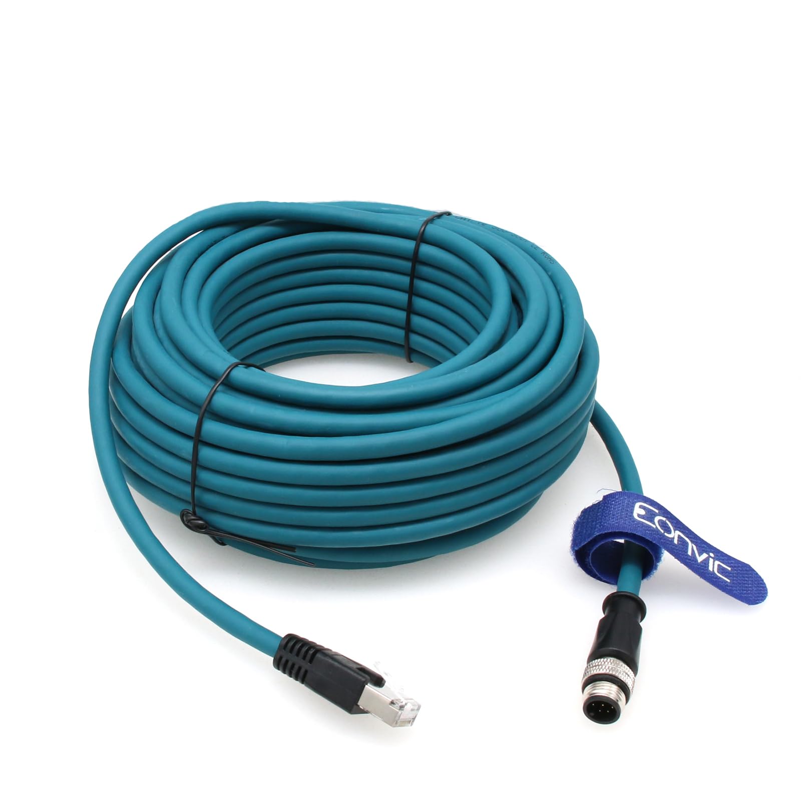 Buy EONVICM12 to RJ45 Industrial Ethernet 8 Pin A Code Sensor Connector ...