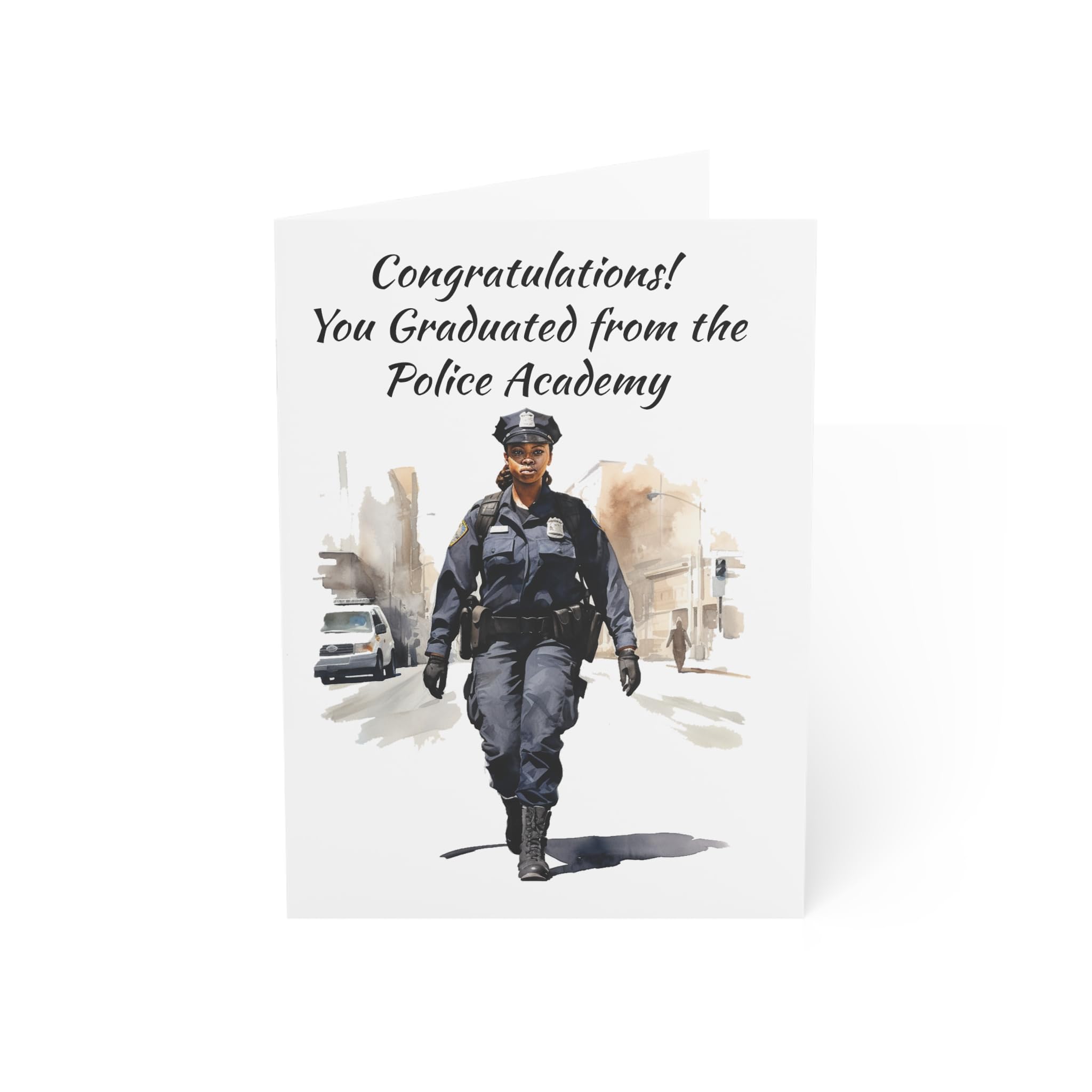 Police Academy Graduation Card