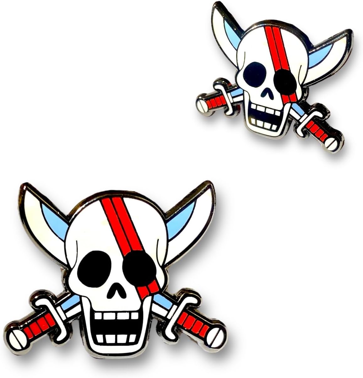 Amazon.com: Shanks Pin one piece brooch Law enamel Pin Shanks Pin Anime ...