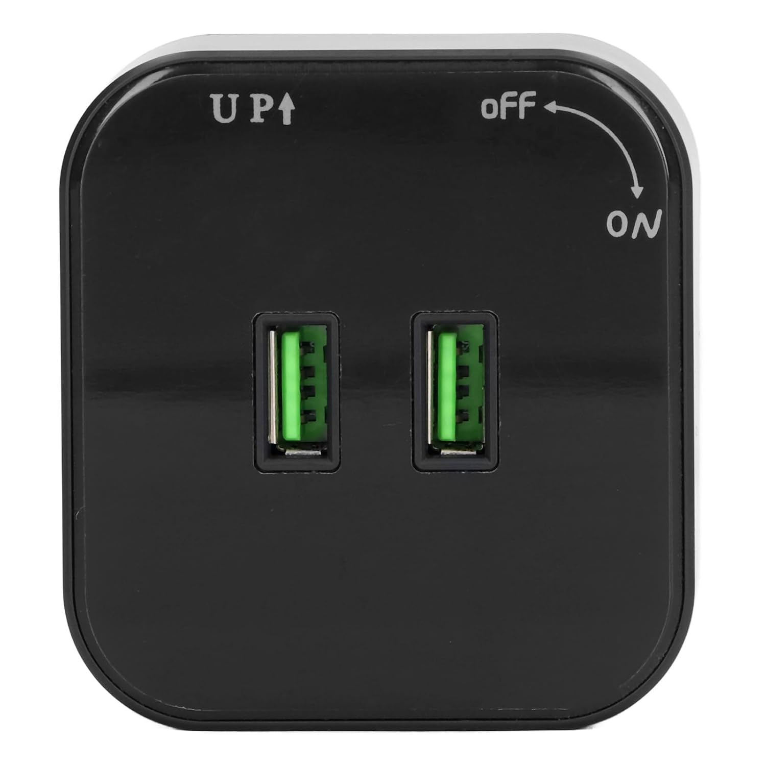 Hyuduo Power Track Socket, PC Track Adapter, Dual USB Power Socket ...