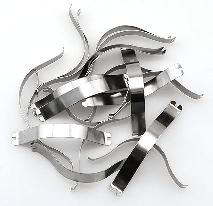 JCBIZ 30pcs Spring Clips 85x9mm Photo Frame Hardware Accessories ...